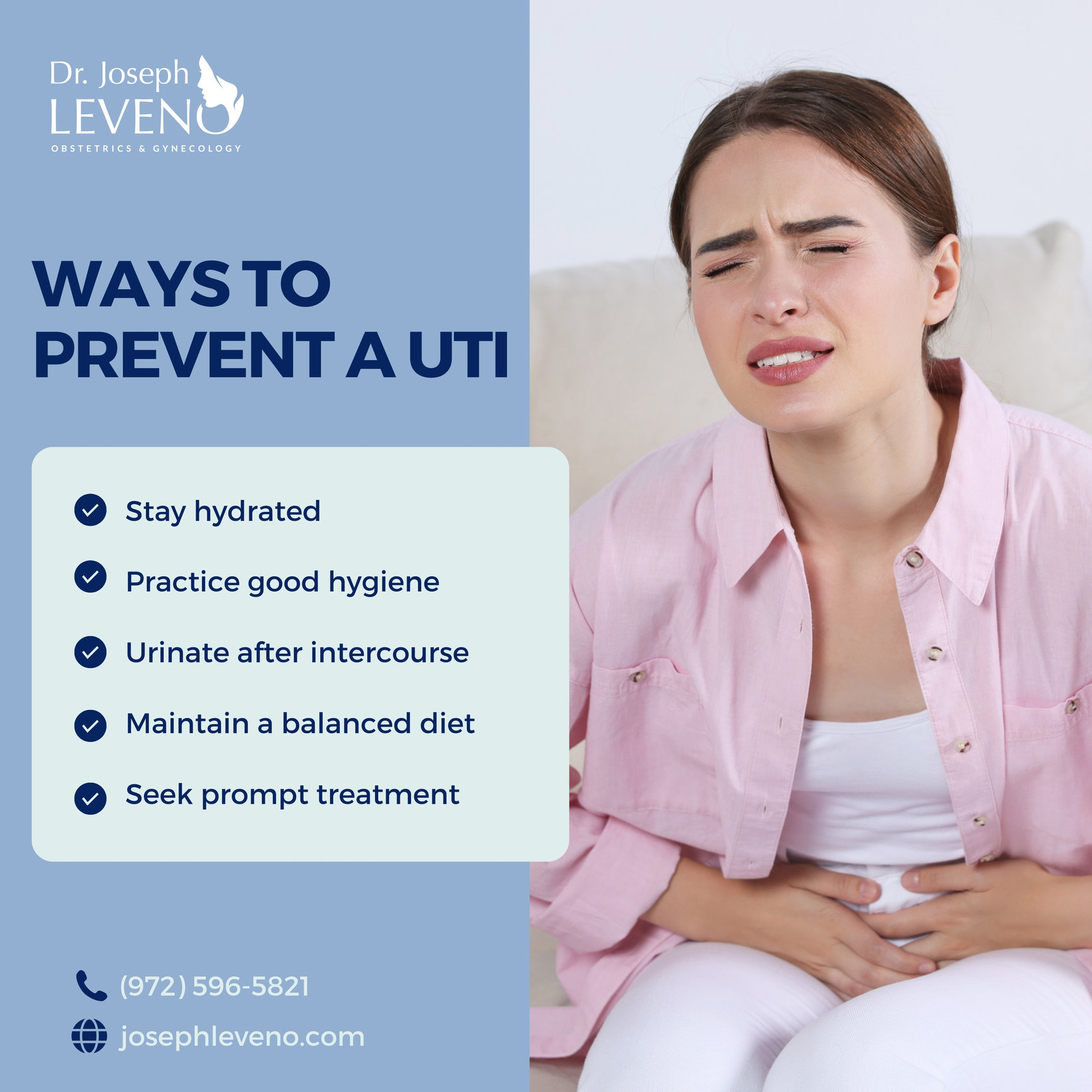 Ways to prevent a UTI in Plano, Tx - Dr. Joseph Leveno