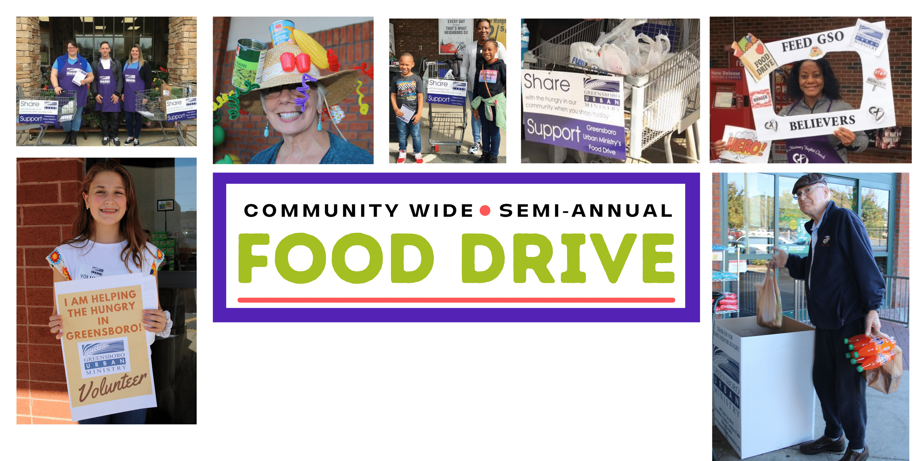 SEMI-ANNUAL FOOD DRIVES - Greensboro Urban Ministry