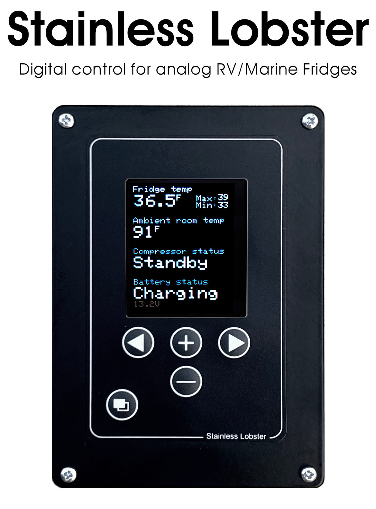 STAINLESS LOBSTER Digital Fridge Controller - Josh Blumental Pika